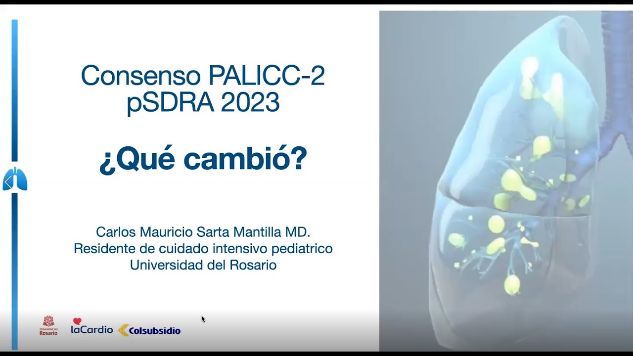 Consenso PALICC-2 pSDRA 2023: ¿qué cambio? (1/1). Reunión mensual ...