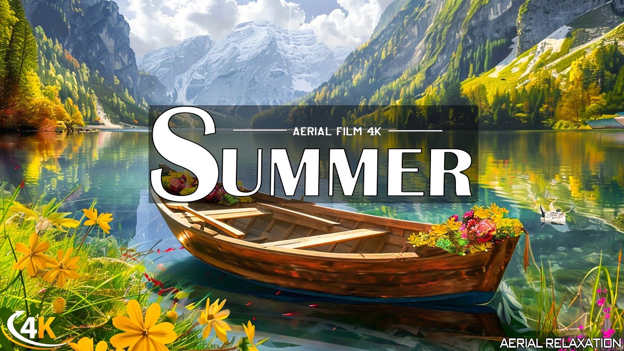 Beautiful Summer Ambience with Relaxing Forest , Calm River in Morning ...