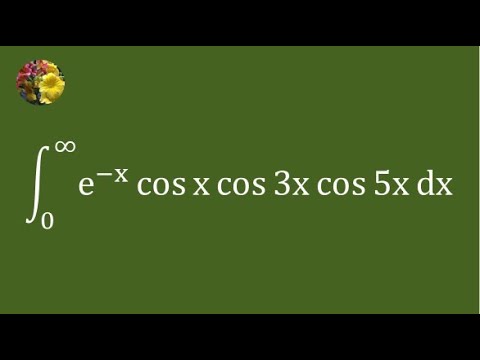 Evaluating the improper integral using Laplace transform - YouTube