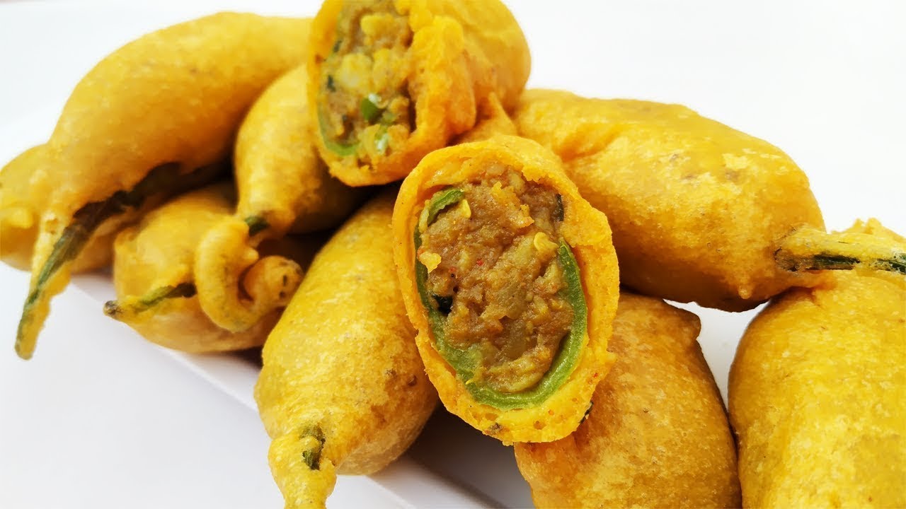 Mirchi Vada | बाजार जैसा मिर्ची वड़ा घर पर बनाये | Jodhpuri Mirchi Vada ...