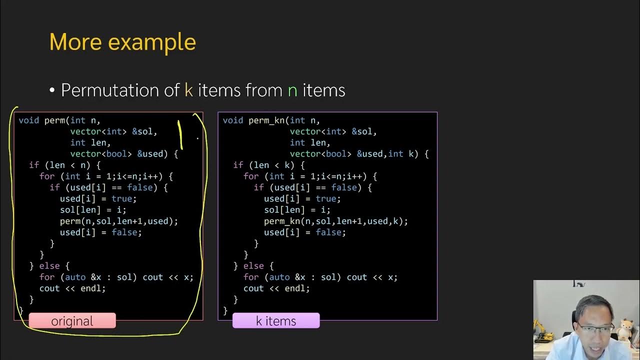 Algorithm Design 1-7: Permutation - YouTube