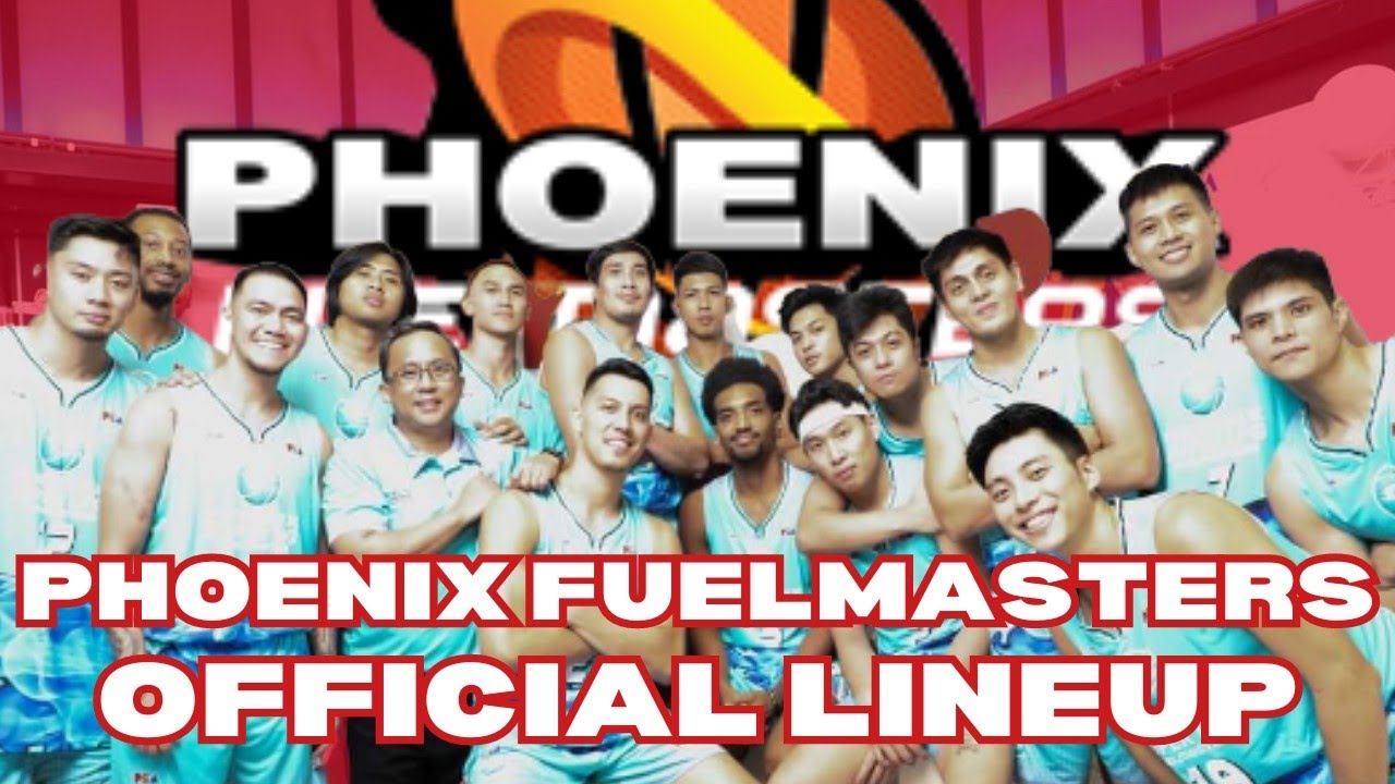 PHOENIX FUEL MASTERS OFFICIAL LINEUP FOR PBA SEASON 49 GOVERNORS' CUP ...