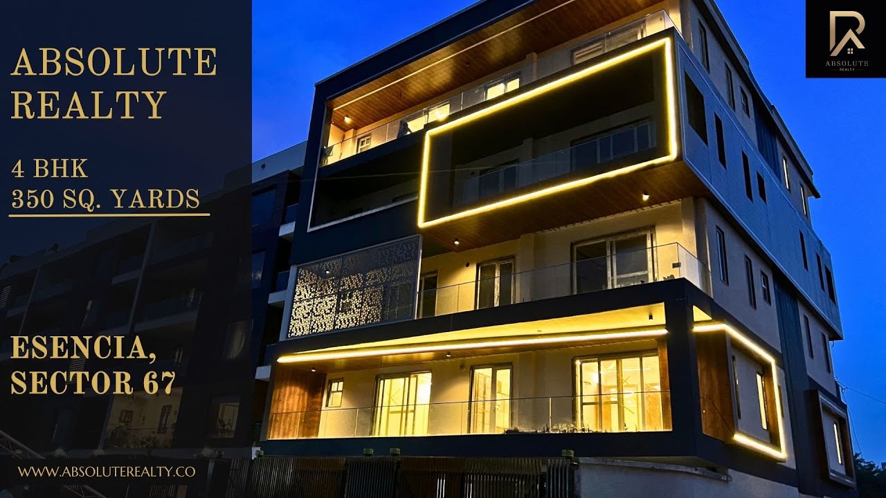 4BHK Majesty on Golf Course Extension| 350 SQYRD || Builder floors in ...