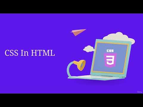 CSS Inclusion In HTML - YouTube