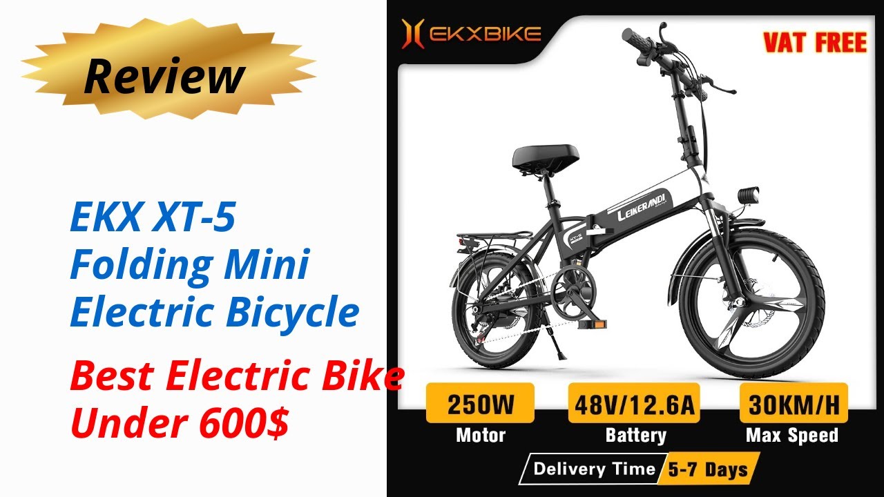 Review EKX XT-5 Folding Mini Electric Bicycle - Best Electric Bike ...