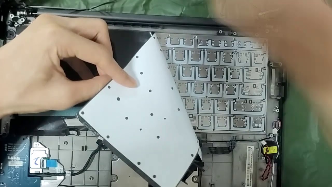 Replacing laptop keyboard and transfer backlit material for Thinkpad ...