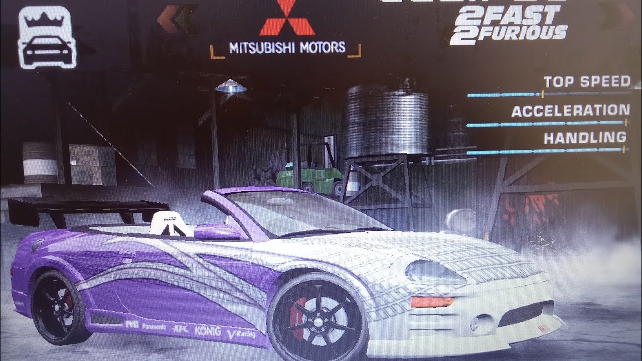NFS Most Wanted 2005 MITSUBISHI ECLIPSE 2. - YouTube