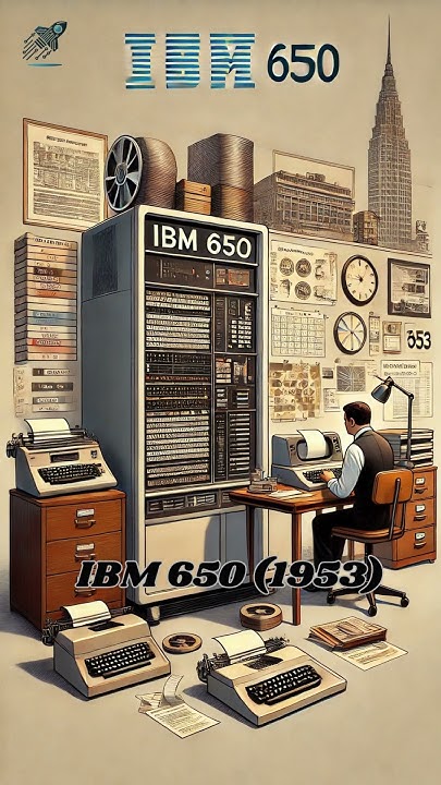 IBM 650 1953 - YouTube