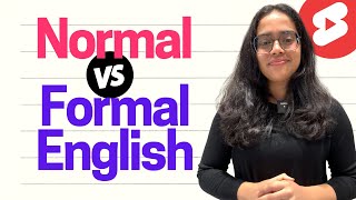 Normal English Vs Formal English Words For Daily Use | ... | Doovi