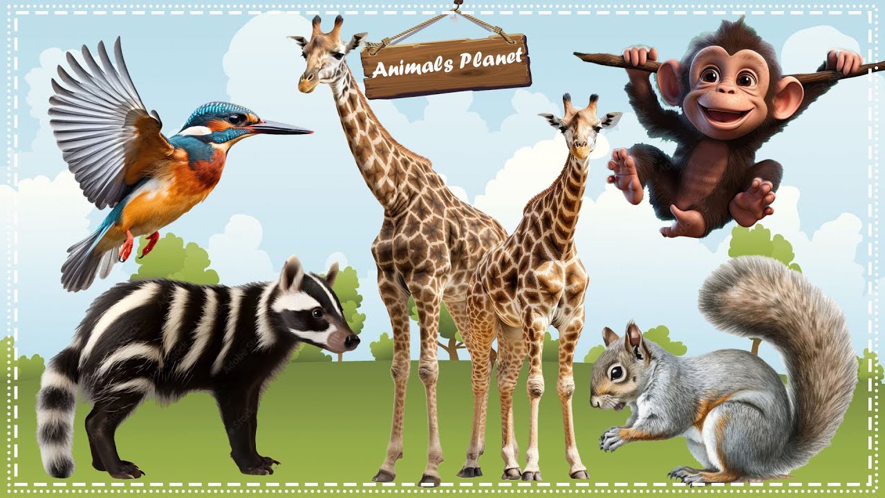 A Compilation of Amazing Animal Sounds and Videos: Skunk, Monkey ...