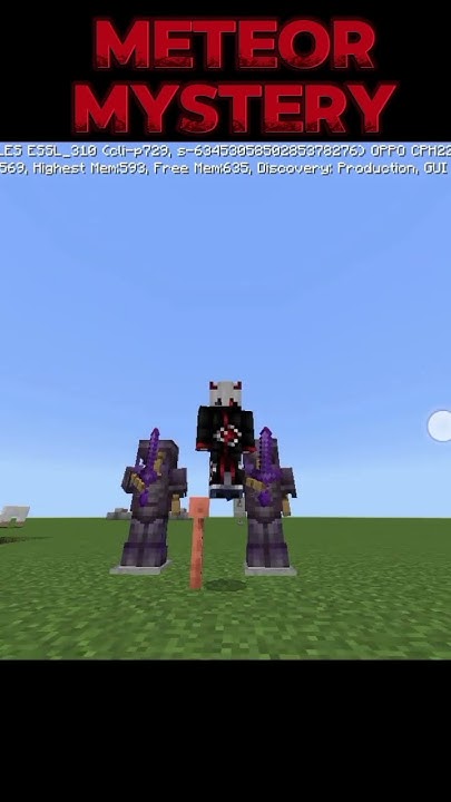 The Meteor Mystery 😂 #shorts #minecraft - YouTube