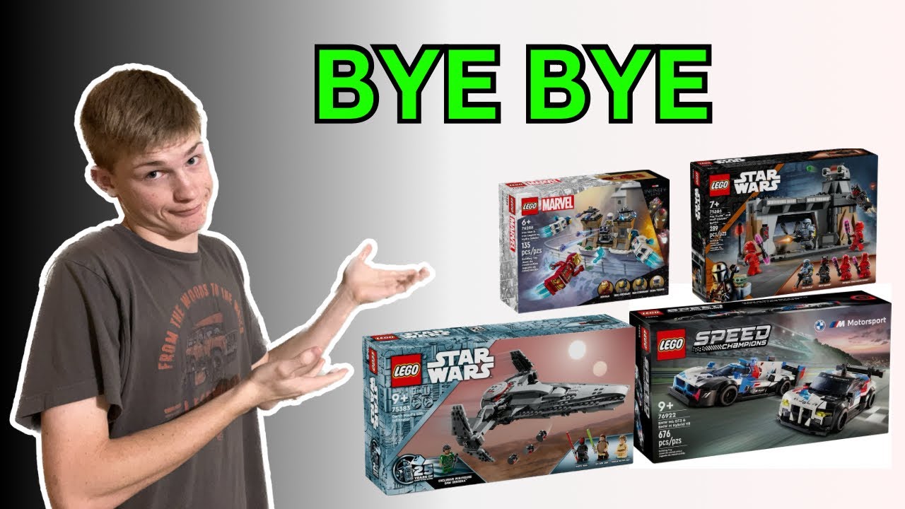 I’m saying bye to some of the Lego sets I have.😢 - YouTube