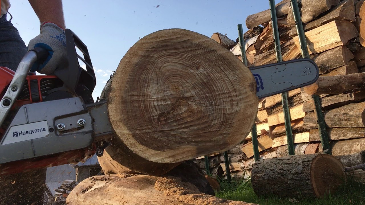 Husqvarna 576XP and Dolmar PS-6100 - YouTube