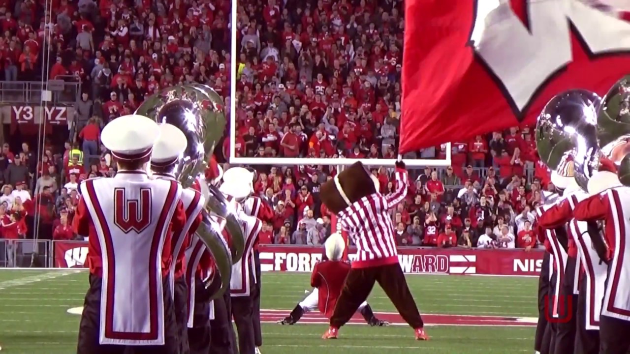 Wisconsin Band Pre-Game 10-15-2016 - YouTube