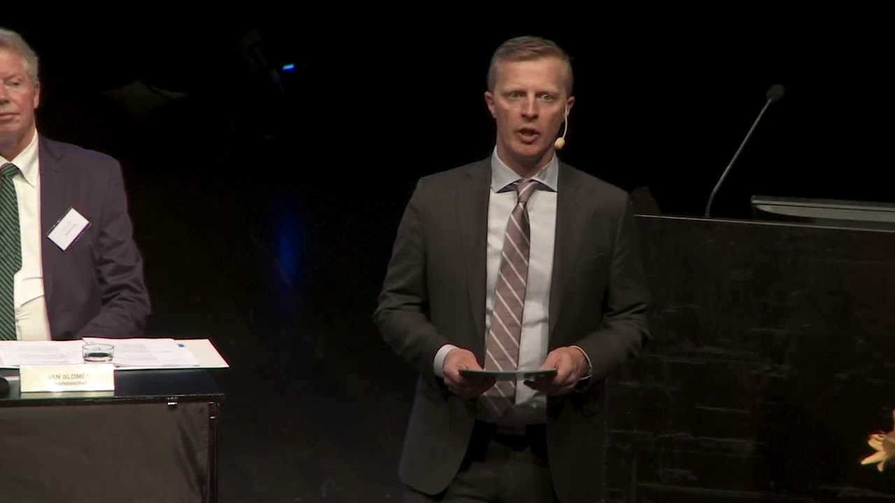 Beijer Alma årsstämma 2019 - Henrik Perbecks tal - YouTube