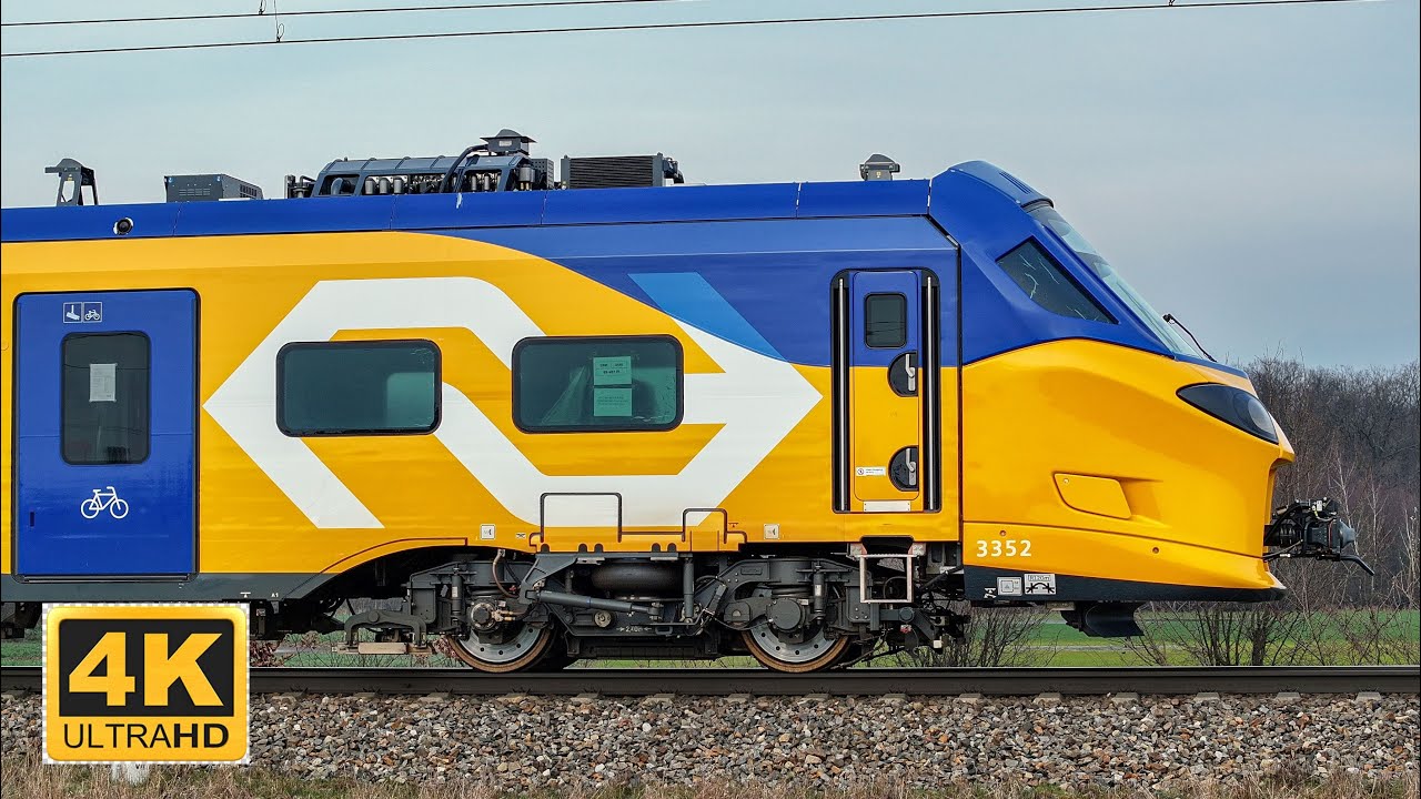 ICNG - Intercity Nieuwe Generatie 3352. VUZ Velim test centre. - YouTube