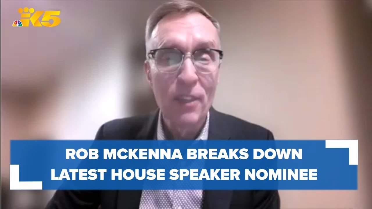 KING 5 Political Analyst Rob McKenna on House speaker vote of nominee Mike Johnson - YouTube