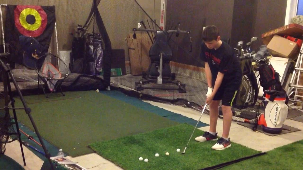 Chipping into the net - YouTube