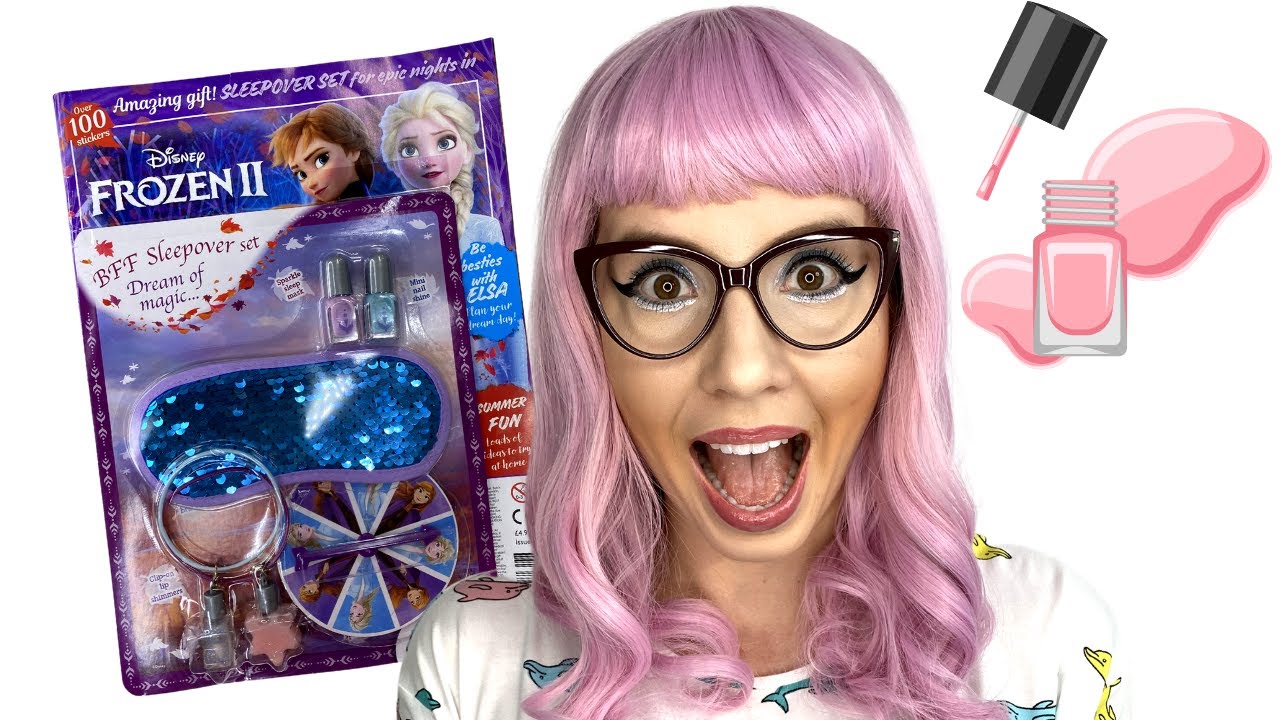 Lisa doing Frozen 2 Magazine | Kids Stories in English and Kids ...