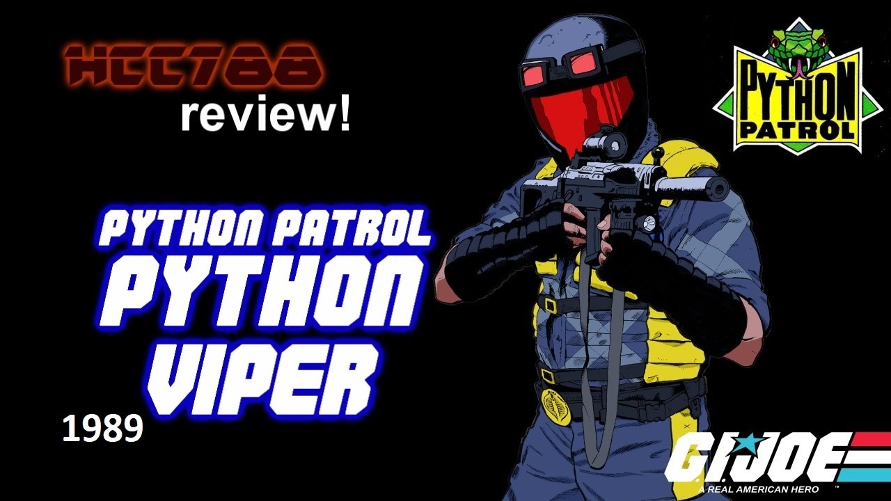 HCC788 - 1989 PYTHON VIPER - Python Patrol - Vintage G.I. Joe toy ...
