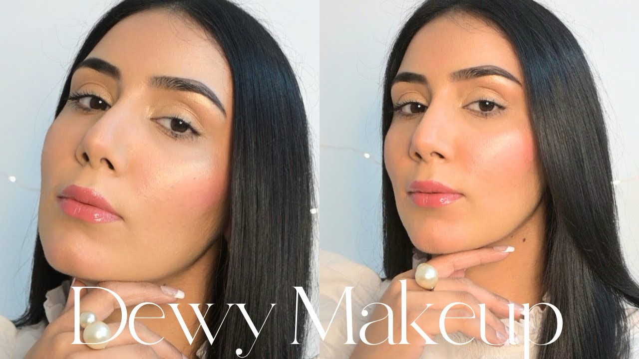 Easy Dewy Makeup Tutorial | Fresh Glam | Beginner Friendly - YouTube