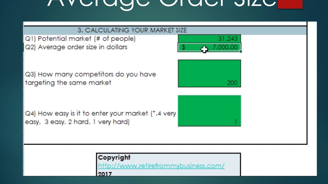 Module 1 Fundamental Planning Avg Order Size - YouTube