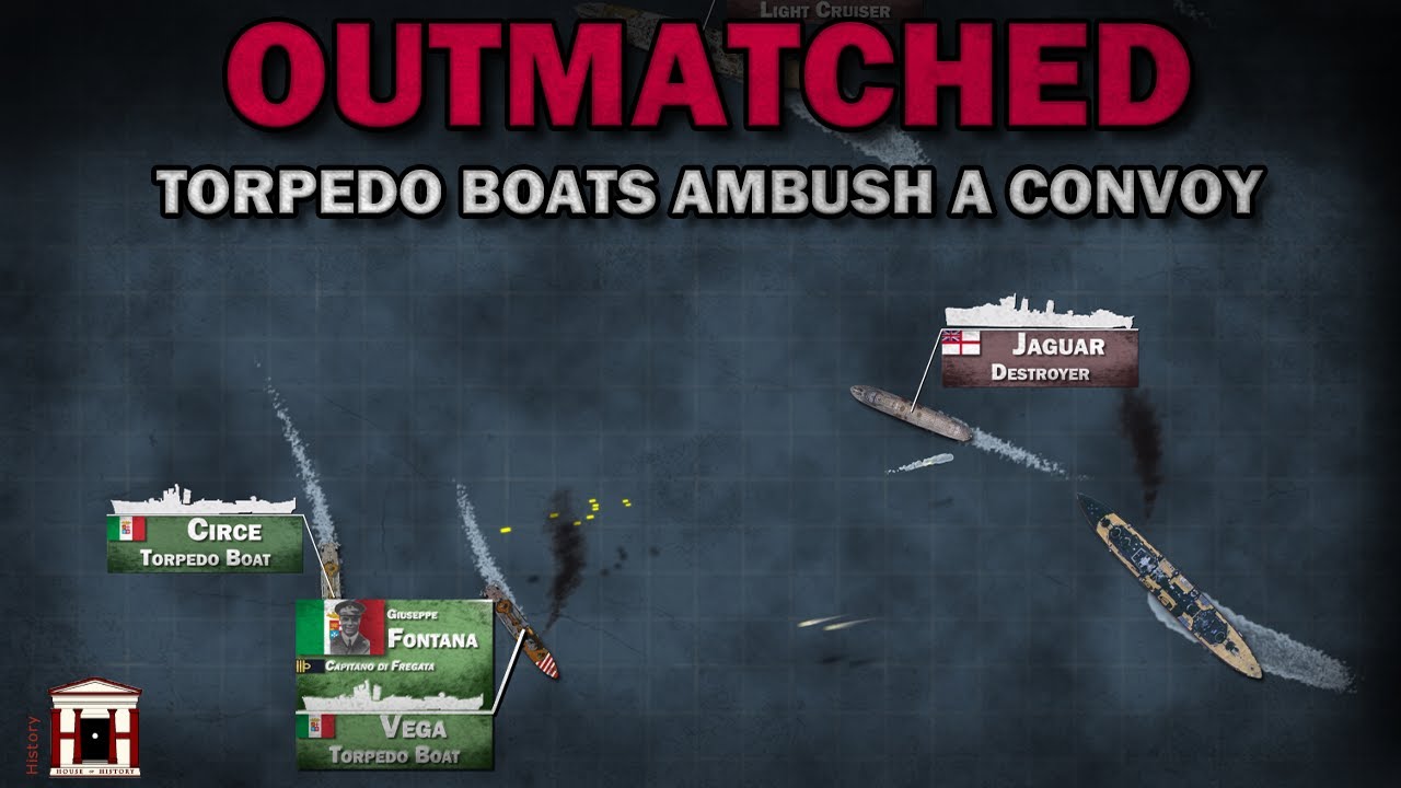 Operation Excess, 1941: Sinking of the Torpedo Boat Vega - YouTube