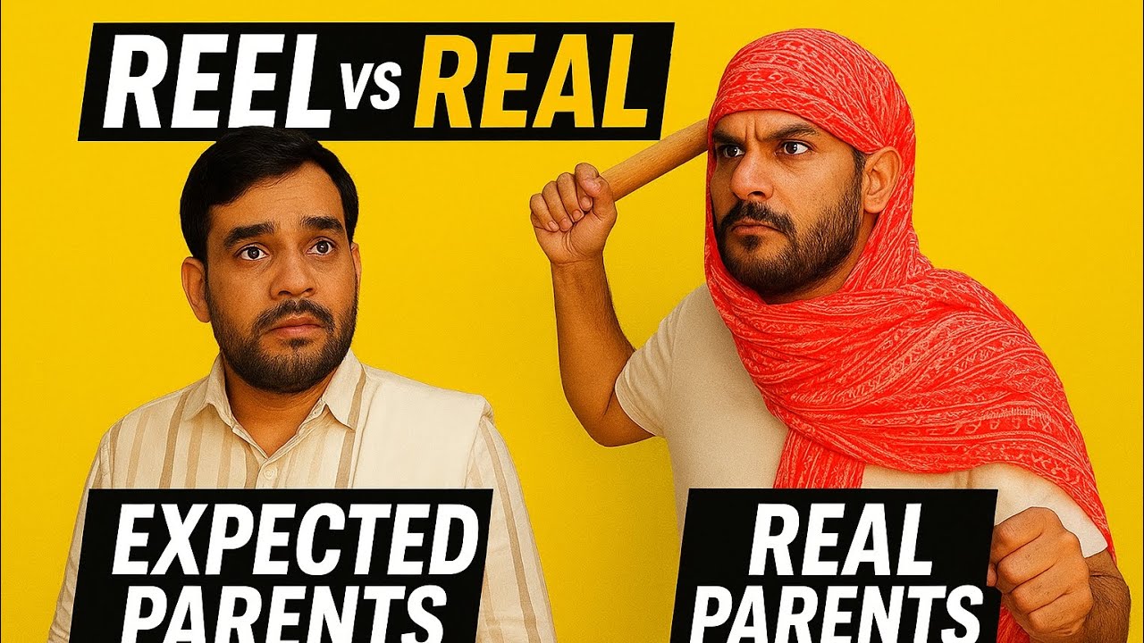 Mini Web Series | Reel Vs Real Parents-teaser | Sagar Choudhary ...