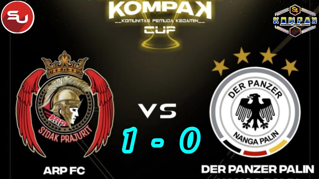 LIVE - Babak 1🔵 ARP. FC (Vs) DER PANZER PALIN //Football - YouTube