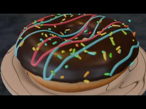 baking a donut procedurally with geometry nodes - YouTube
