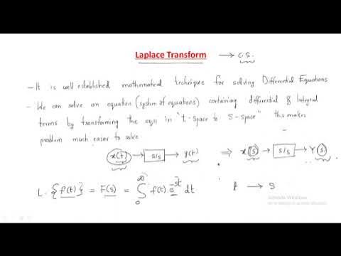 Laplace Transform | Control Systems | Lec - 3 - YouTube