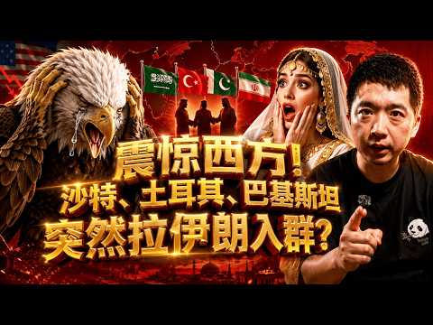 美国懵了！沙特、土耳其、巴基斯坦突然拉伊朗入群？最怕的事情出现了#伊朗 #沙特 #土耳其 #巴基斯坦 #中东局势 #美伊战争 #美伊冲突 #中东战争 #麦加协议 #歼10C #歼35 #枭龙 #红旗9