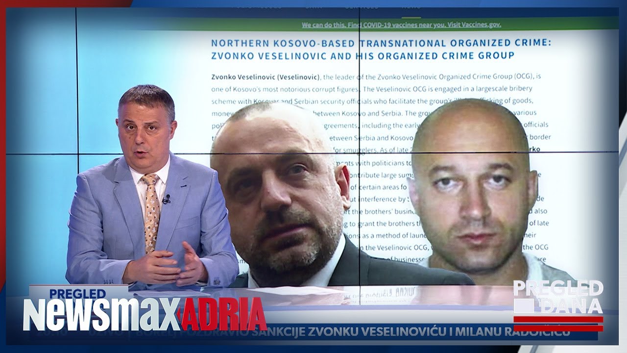 Posledice američkih sankcija Veselinoviću i Radoičiću - YouTube
