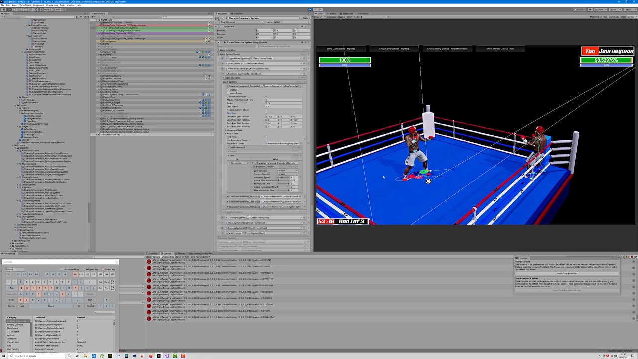 Journeyman Boxing Game - Procedural Movement Animation Test - YouTube