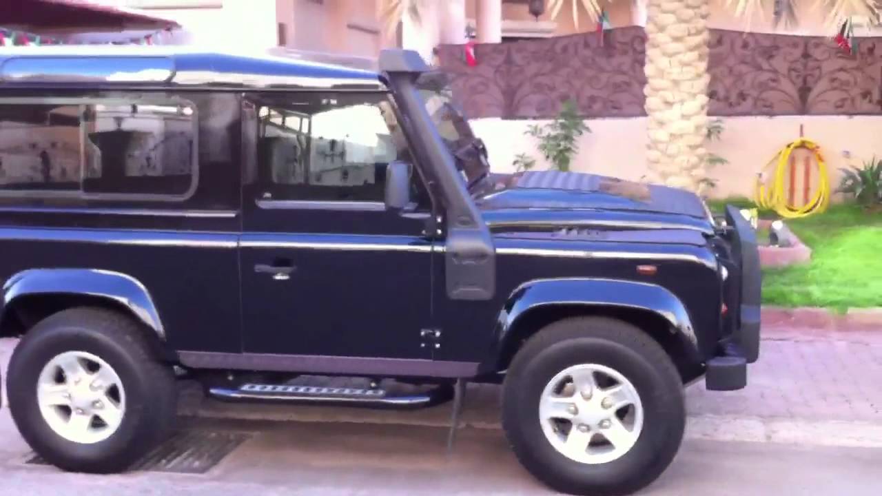 Land Rover Defender 90 2010 Kuwait - YouTube