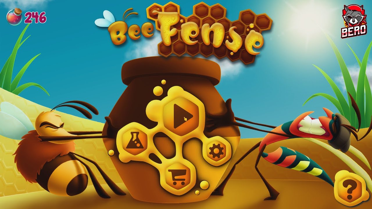 BeeFense - gameplay - YouTube