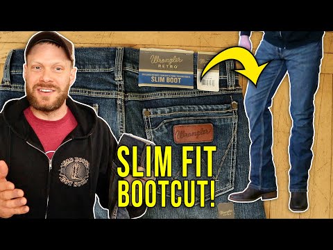 Wrangler Retro Slim Boot Cut Jeans are GREAT! (but run short)