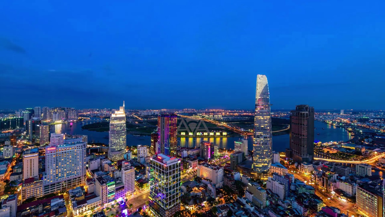 (HG-Saigon-65ss) Sunset Time-lapse of Saigon, Vietnam - YouTube