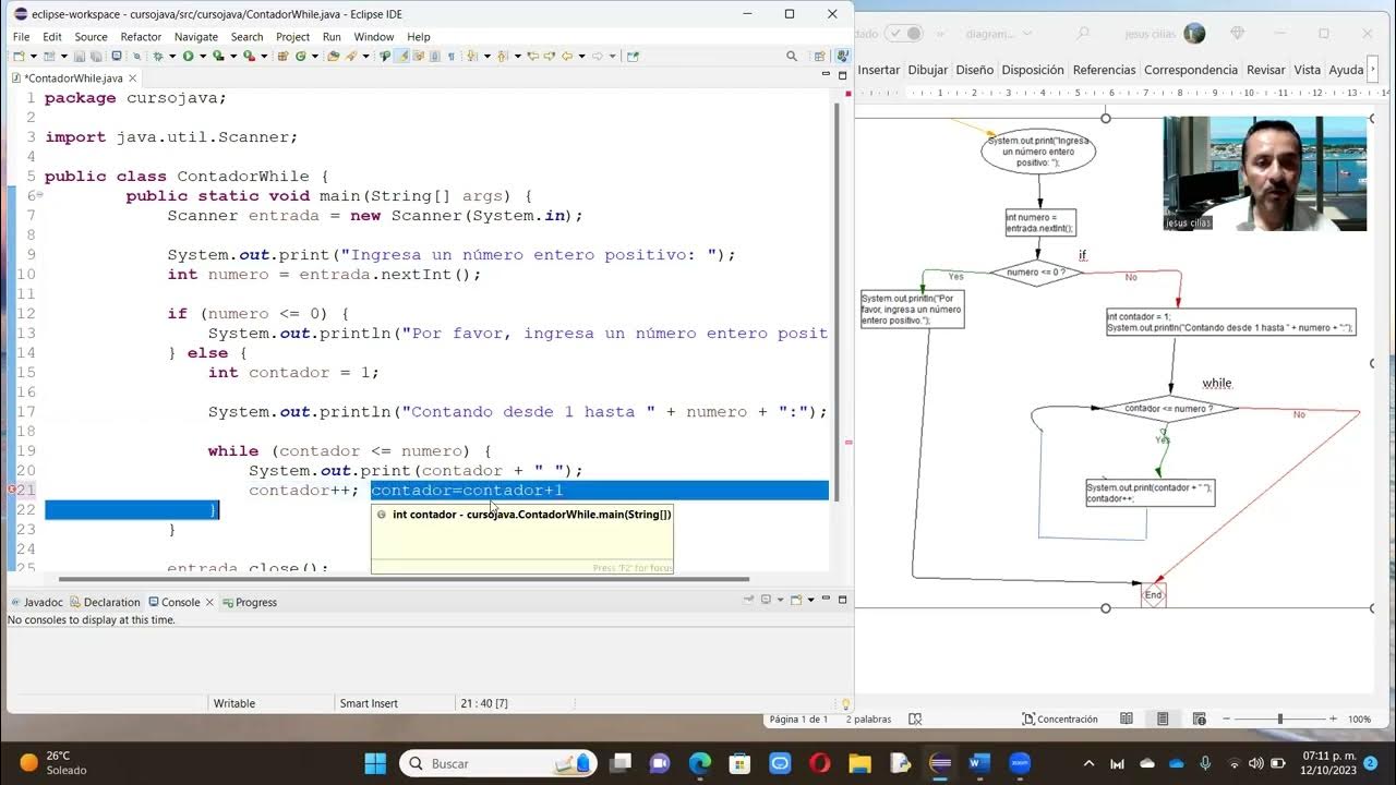 Video 7 Estructura de control: ciclo while en java - YouTube