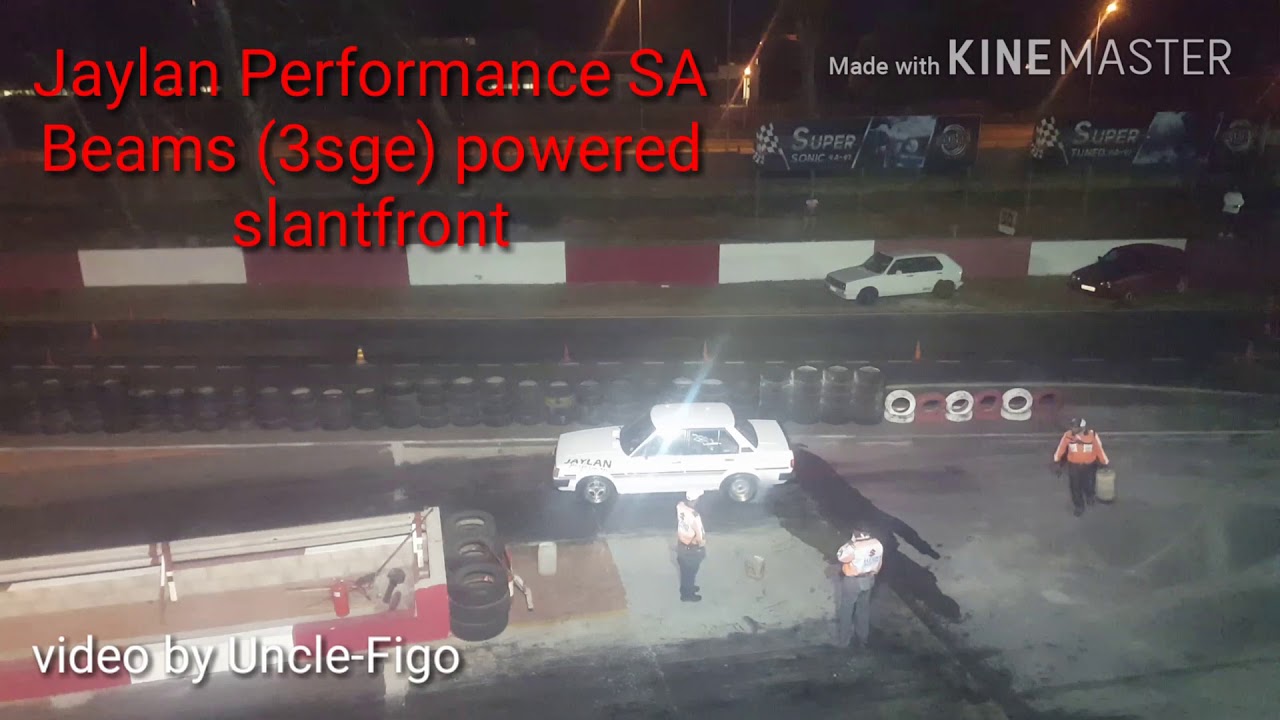 Jaylan Performance SA Beams powered slantfront at #RobotRacing Burnout ...