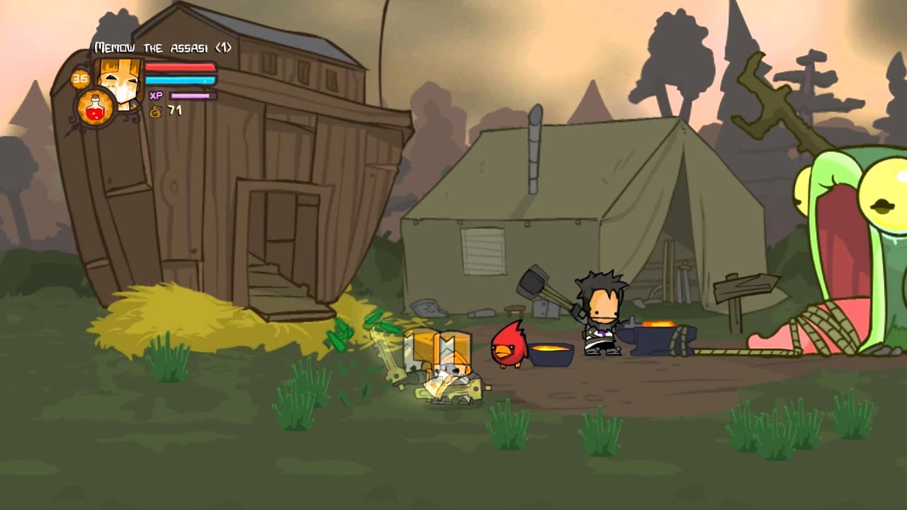 How to get Beholder in Castle Crashers - YouTube