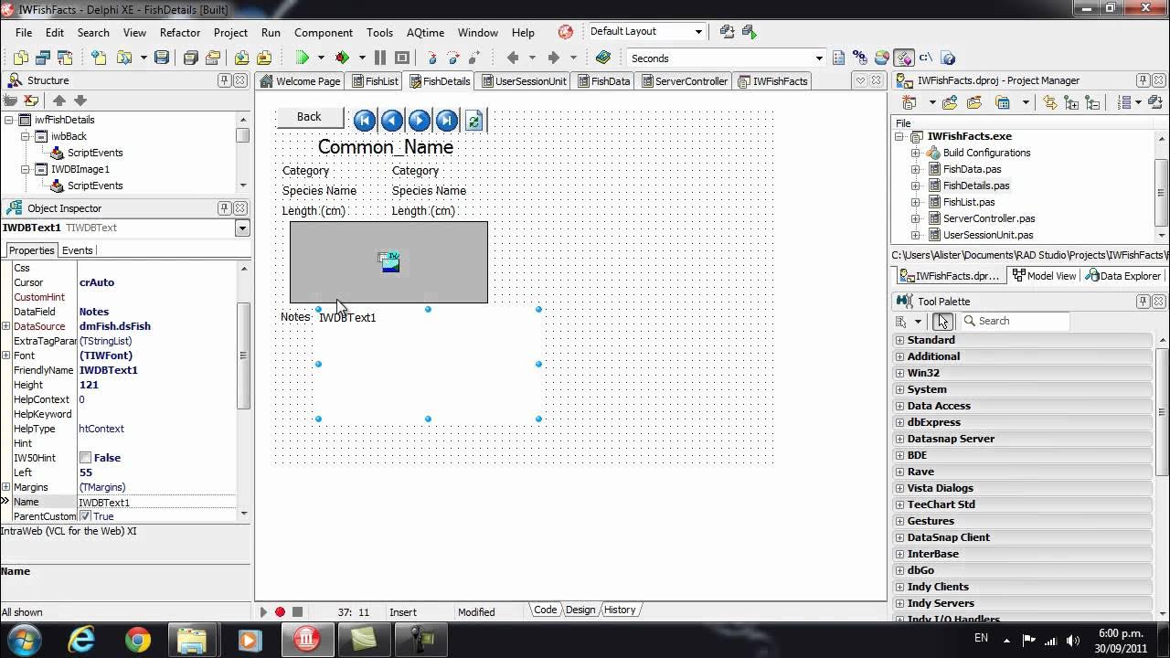 Delphi Programming Tutorial #62 - Intro to IntraWeb - YouTube