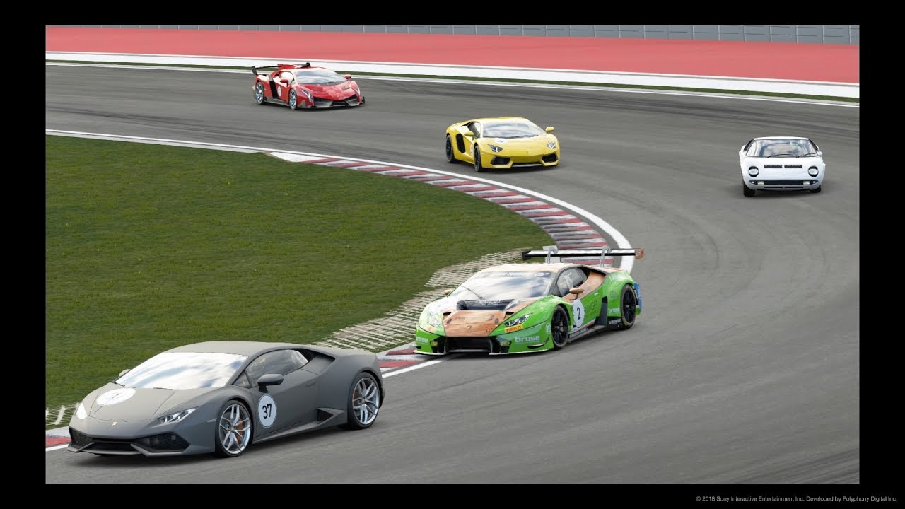 Gran Turismo™SPORT GT League Lamborghini Cup Race 1 Broadcast - YouTube
