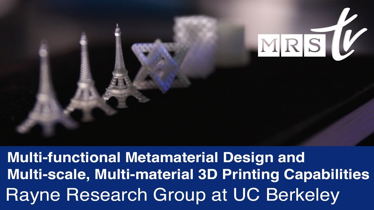 Multi-functional Metamaterial Design & Multi-scale, Multi-material 3D ...