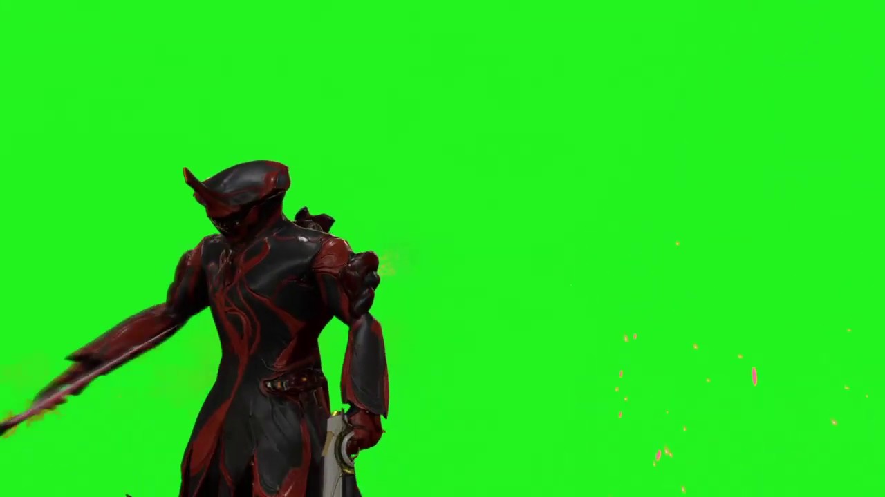 Warframe 1 free green screen - YouTube