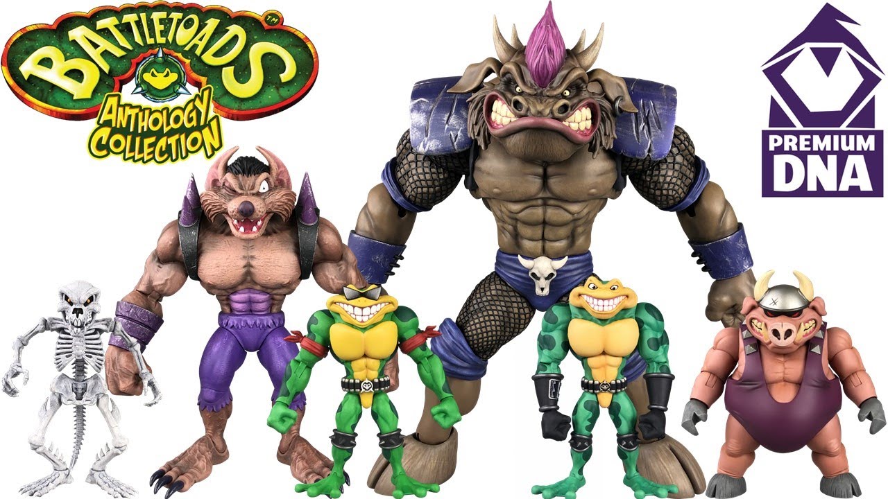 *see newer video* Battletoads Premium DNA Anthology Collection Zitz ...