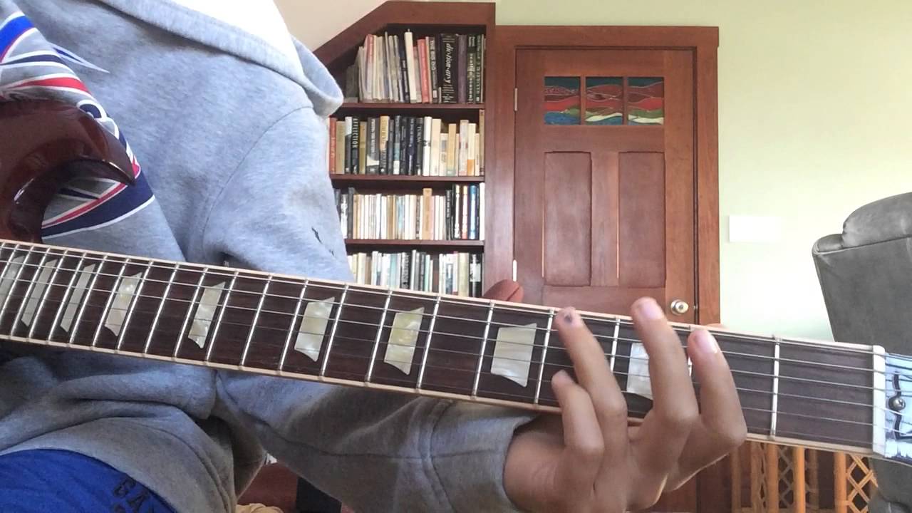 How to play Rude Mood on guitar by Stevie Ray Vaughn main riff - YouTube