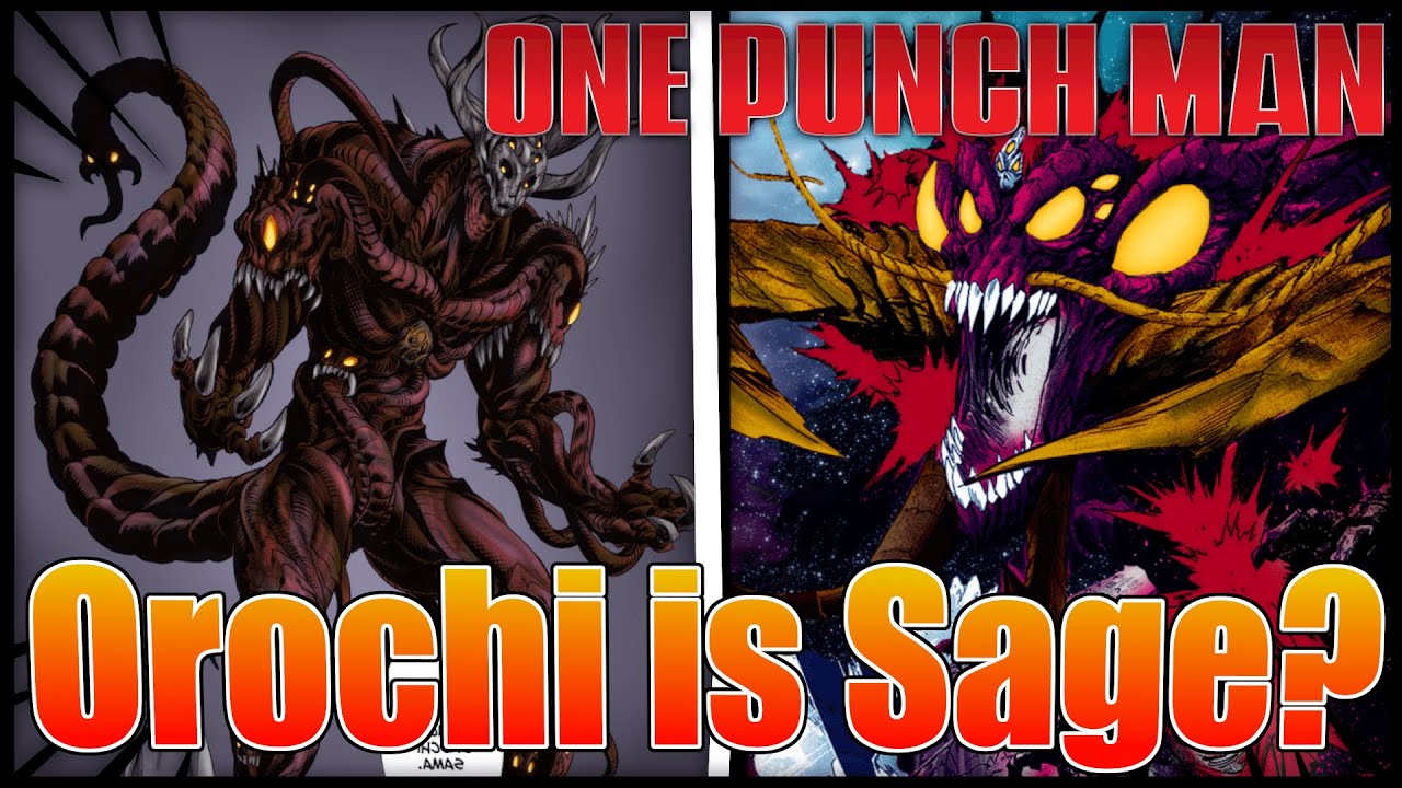 Is Orochi actually Sage Centipede?? | One Punch Man Chapter 158 Review ...