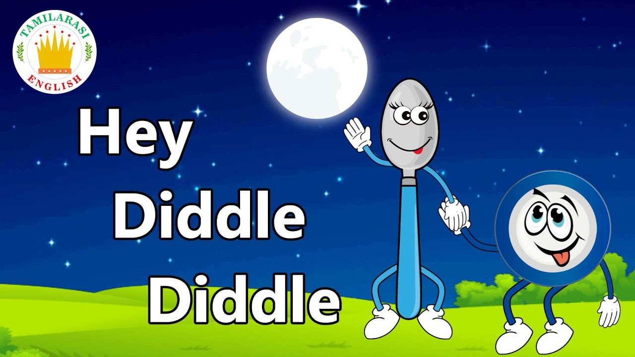Hey Diddle Diddle Song -Nursery Rhymes for Babies & Children|Kids Songs ...