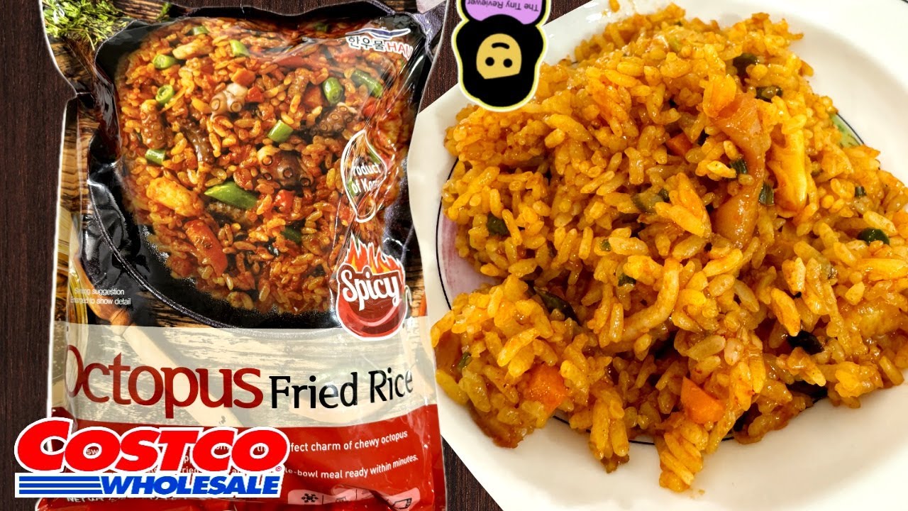 🇰🇷 Korean Spicy Octopus Fried Rice - Costco Product Review - YouTube